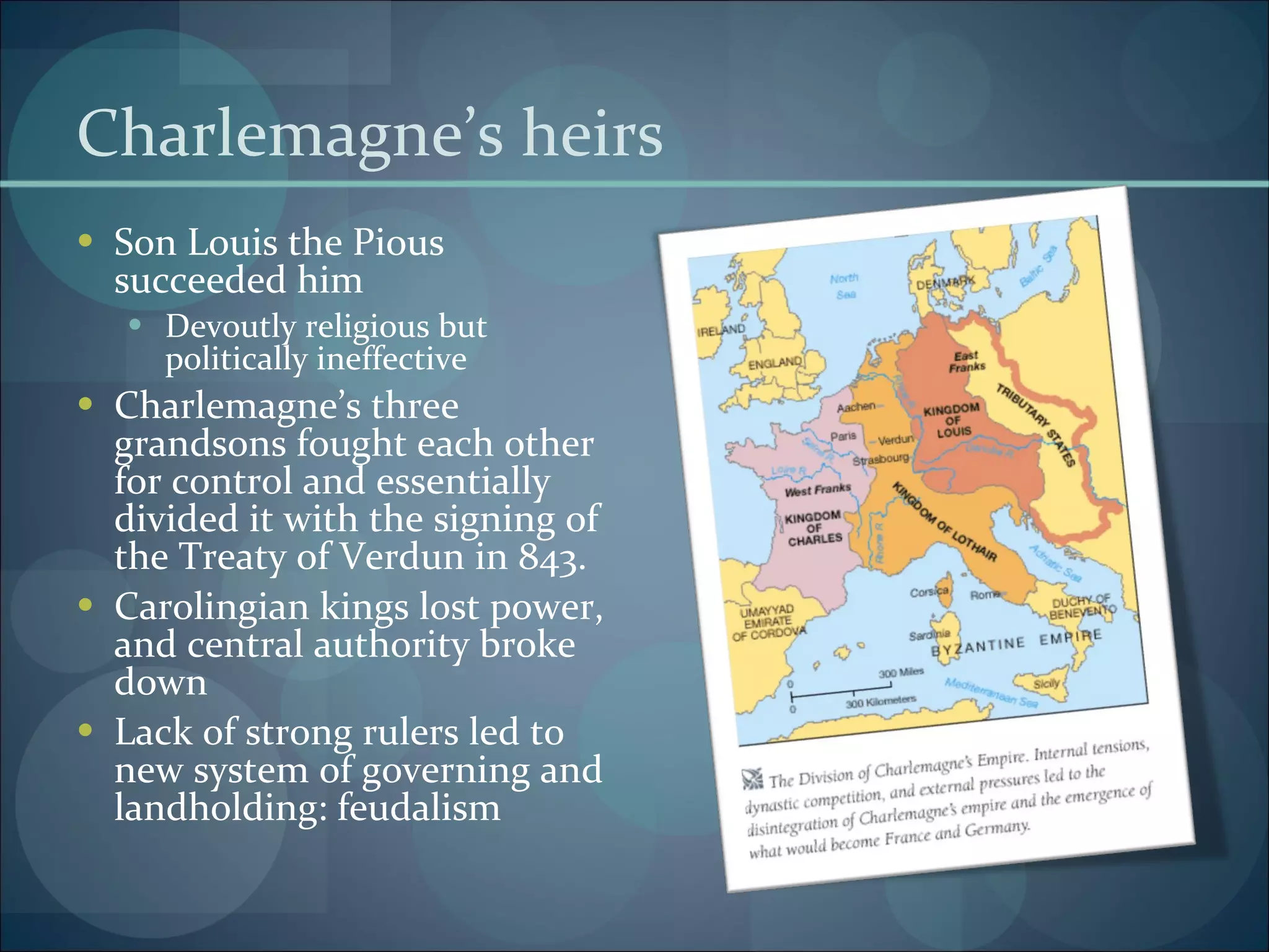 Charlemagne unites germanic kingdoms | PPT | Christianity | Religion ...