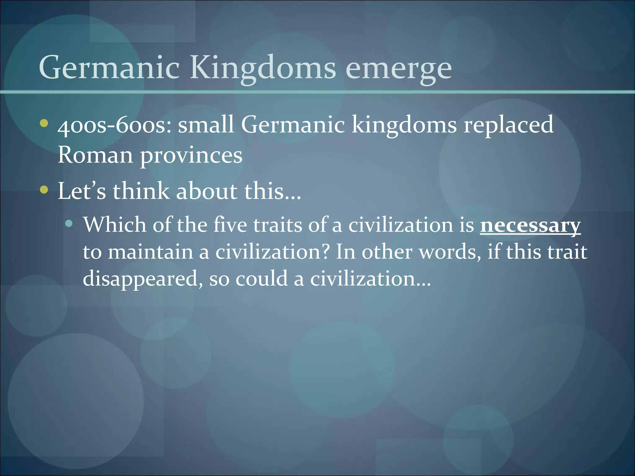 Charlemagne unites germanic kingdoms | PPT | Christianity | Religion ...