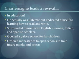 Charlemagne unites germanic kingdoms | PPT
