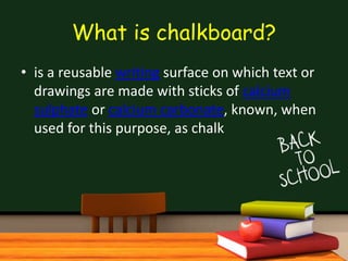 Chalkboard | PPTX