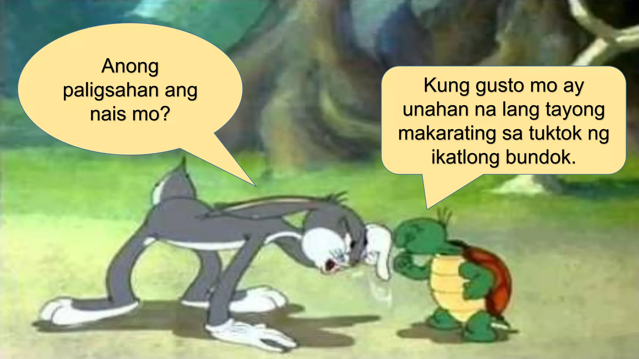 Si Pagong at si Kuneho | PPTX