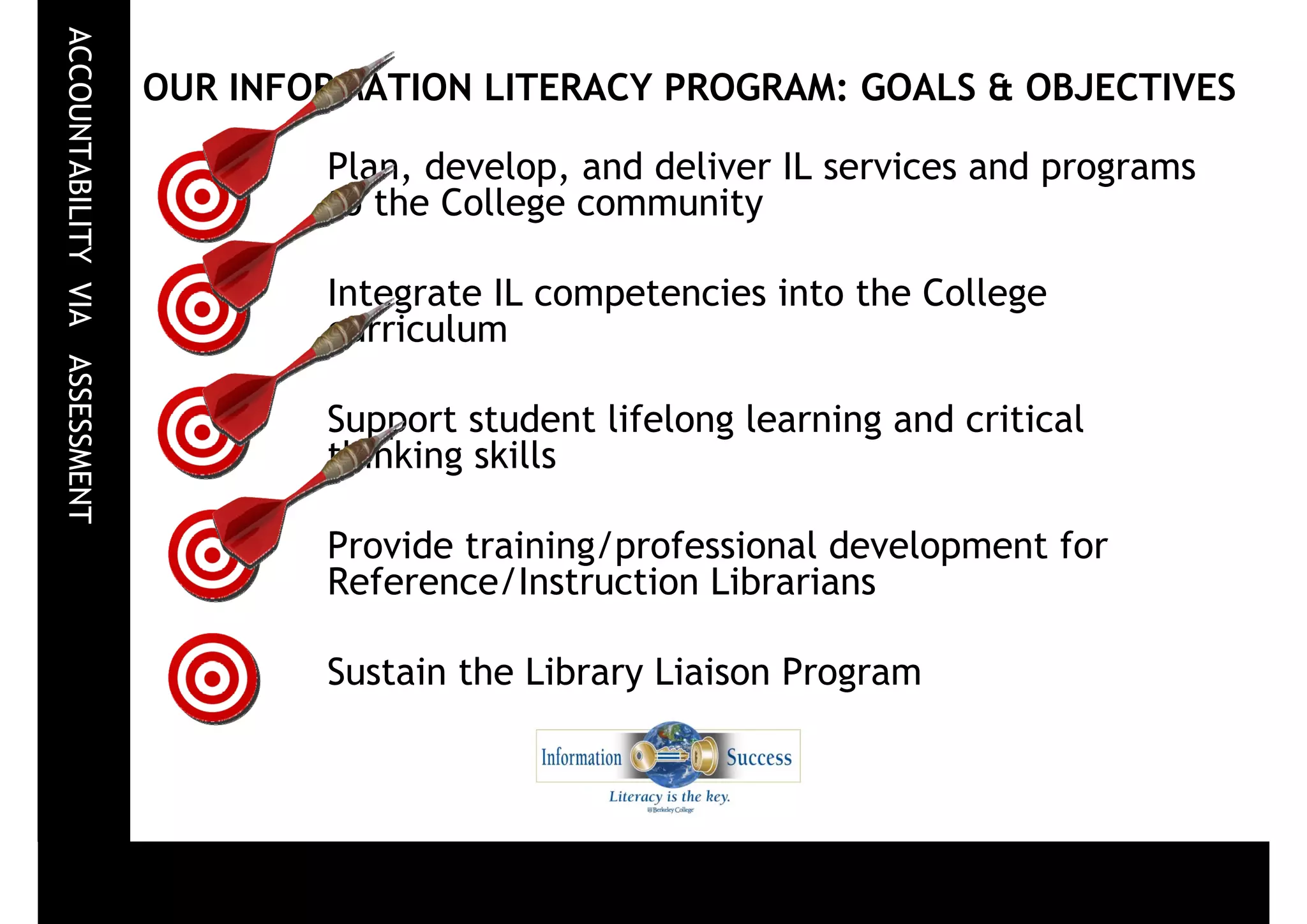 Charles - Advancing information literacy: ensuring accountability via ...