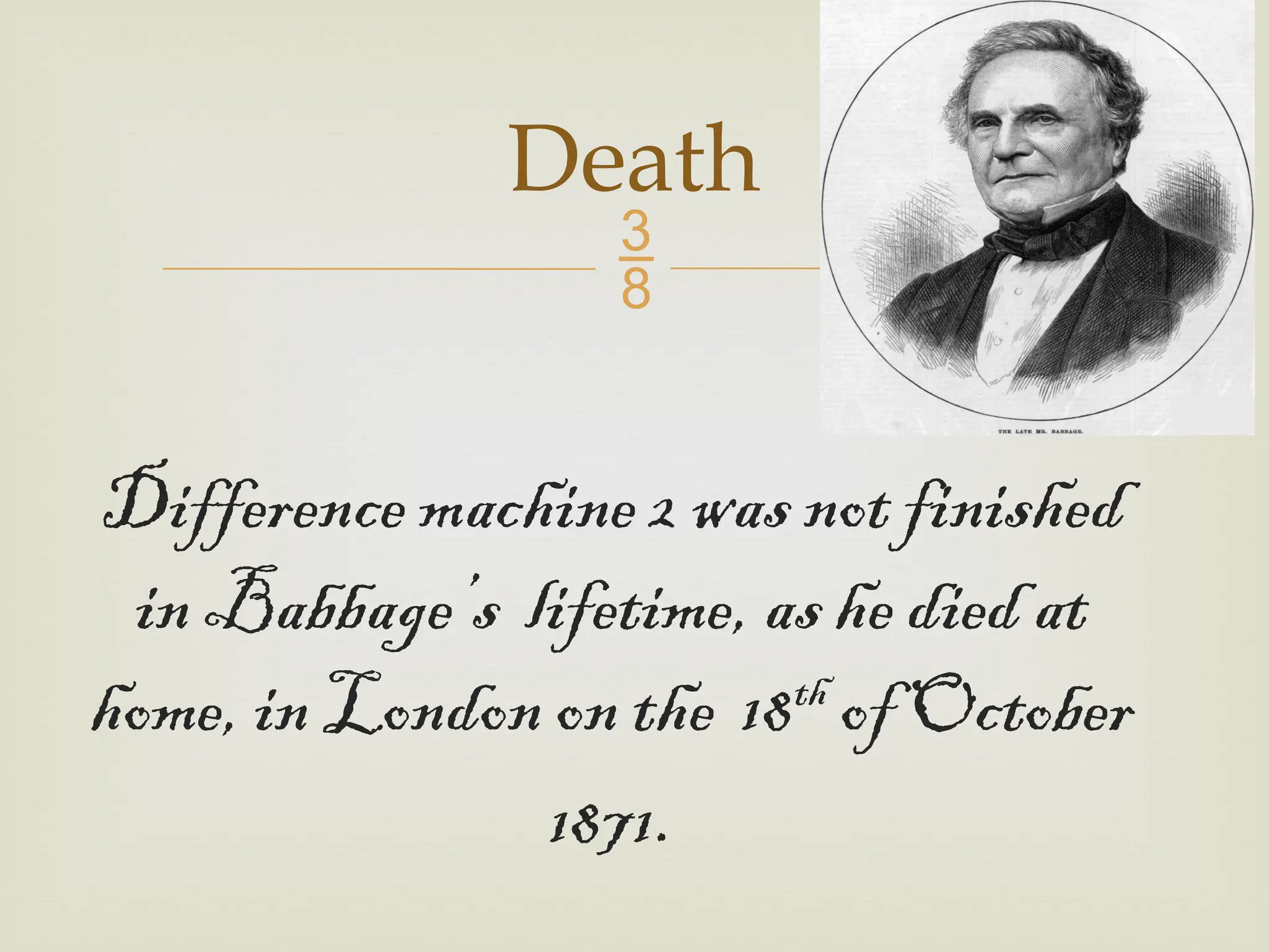 charles-babbage biography ppt in english | PPTX