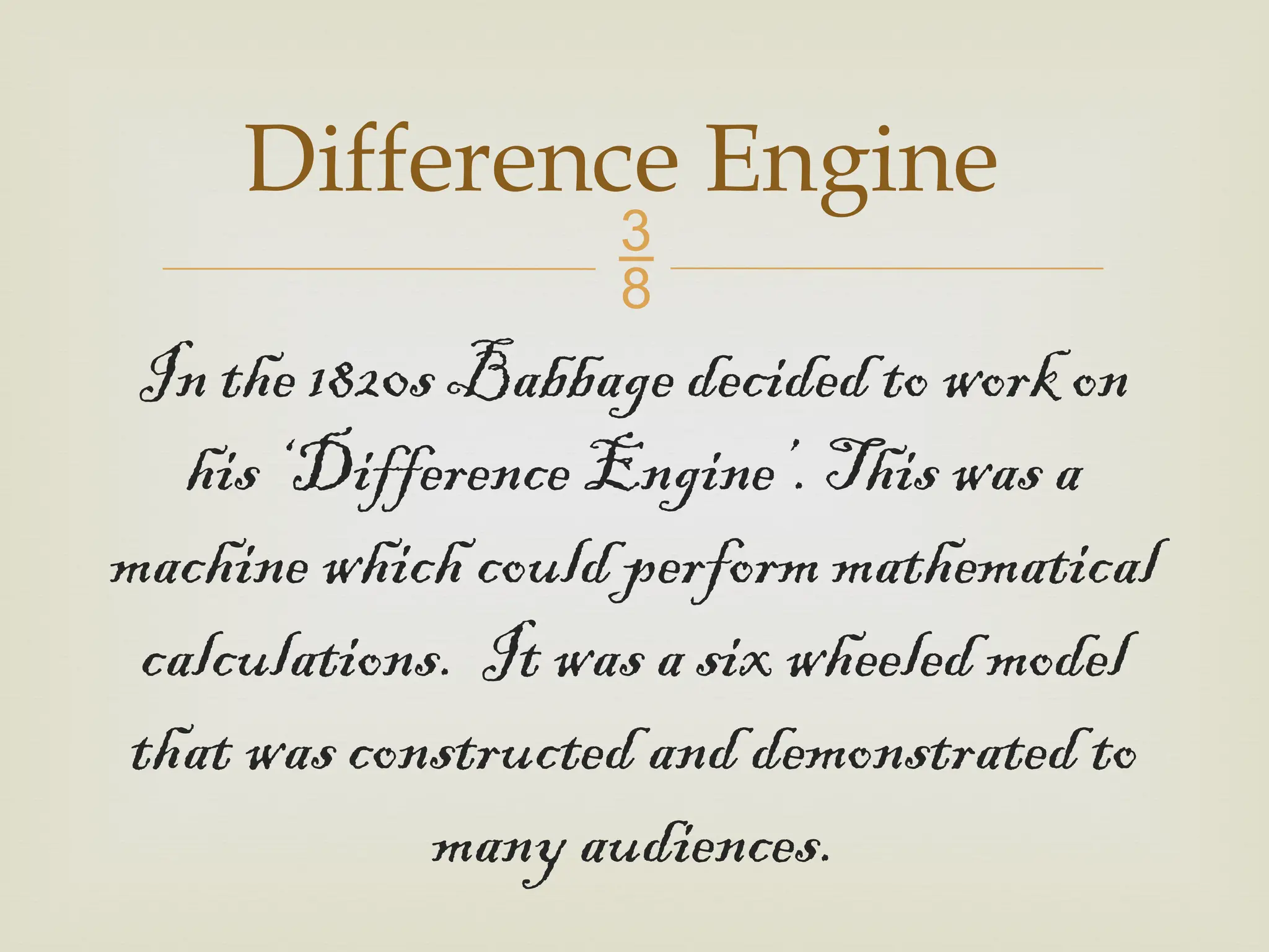 charles-babbage biography ppt in english | PPTX