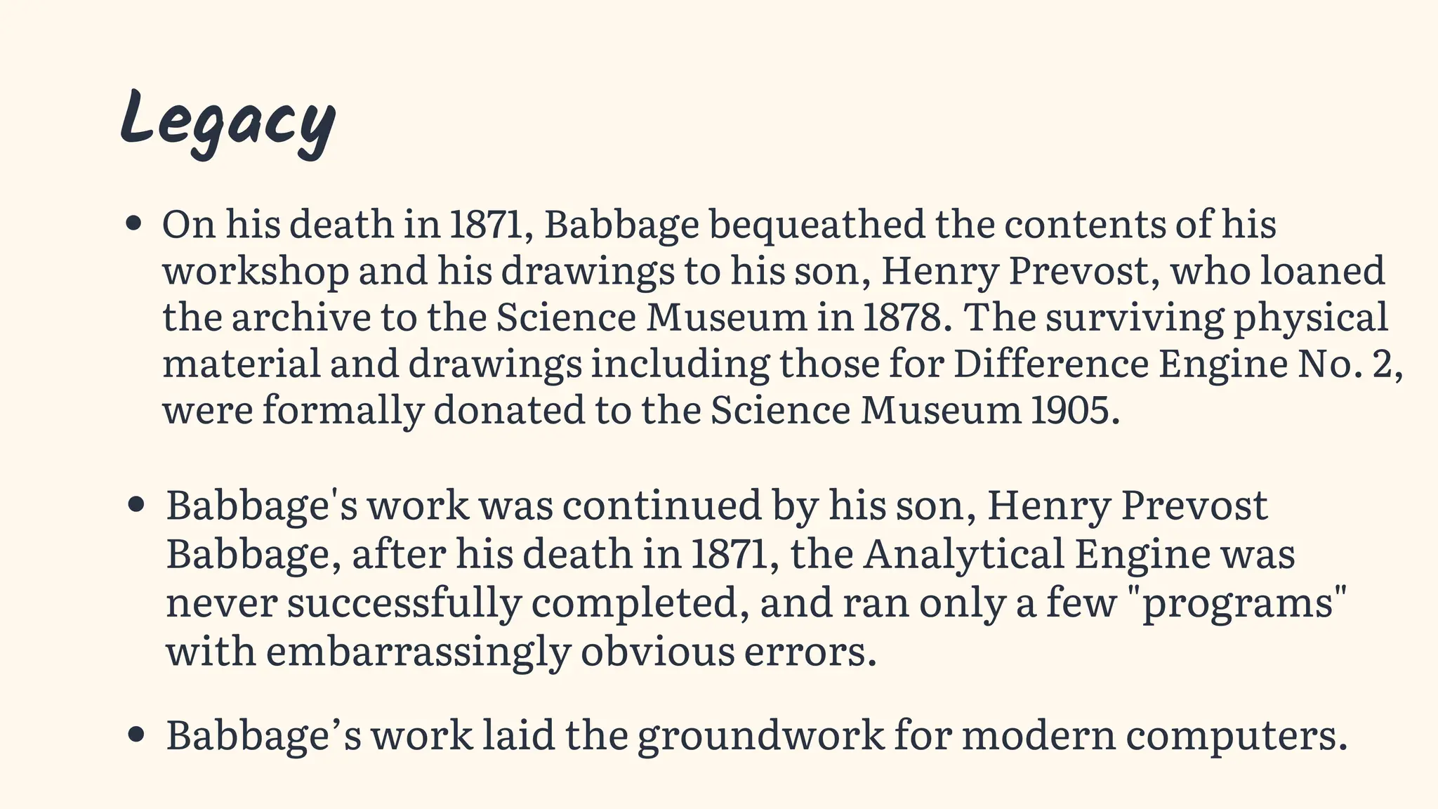 Charles-Babbage, Father of the computers | PDF