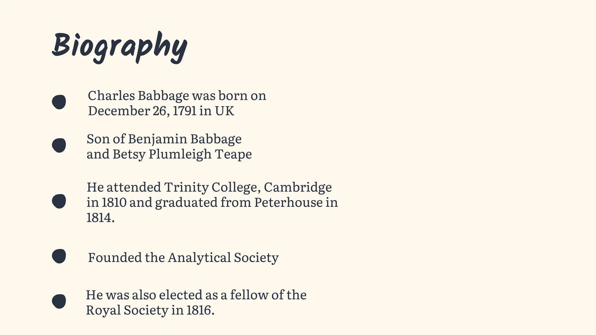 Charles-Babbage, Father of the computers | PDF