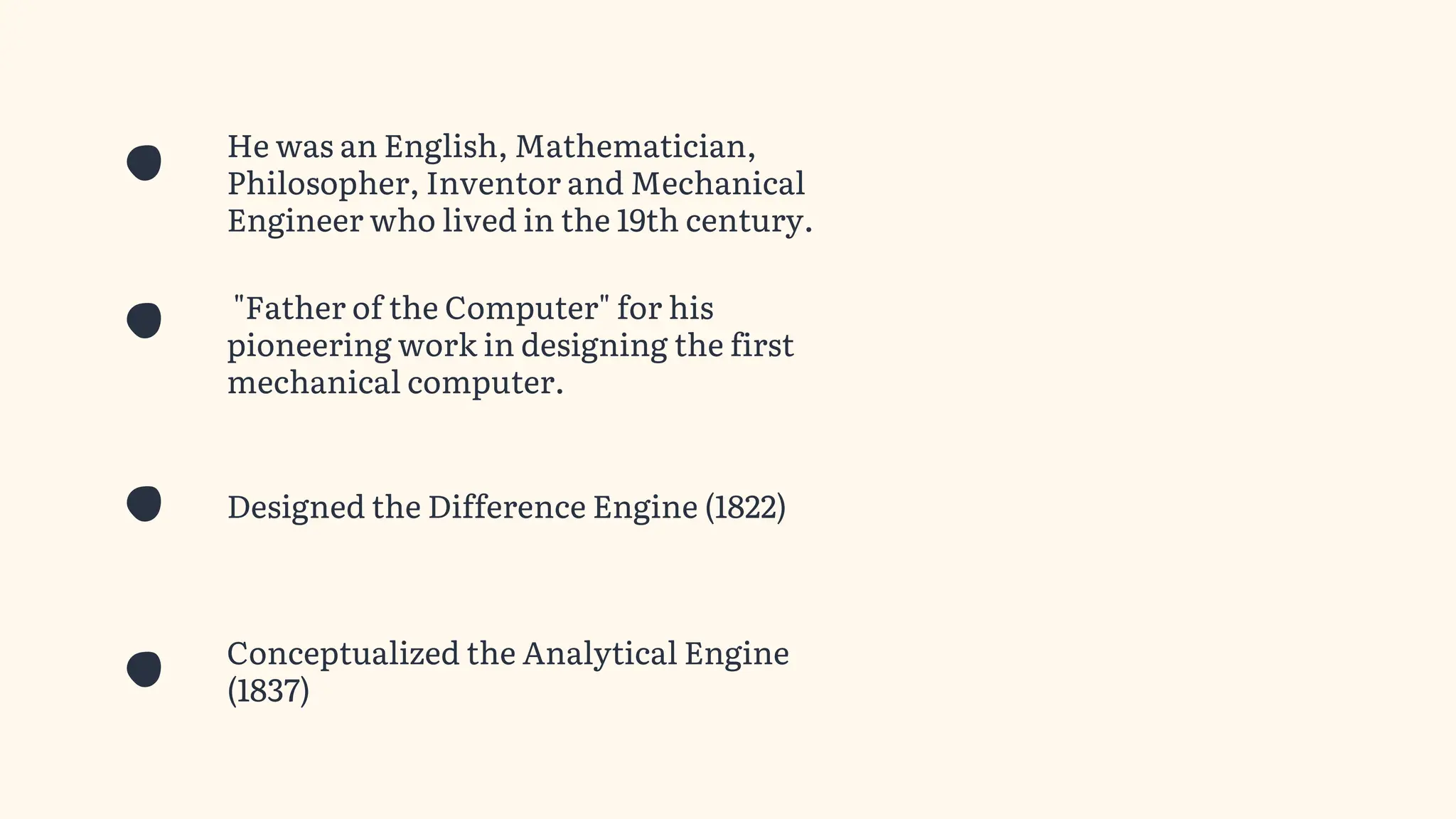 Charles-Babbage, Father of the computers | PDF