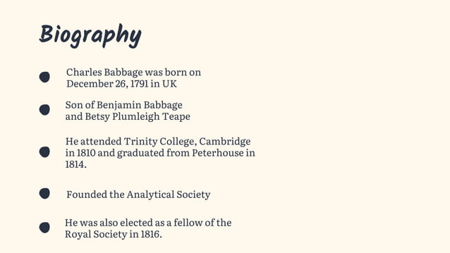 Charles-Babbage, Father of the computers | PDF | Computing | Technology ...