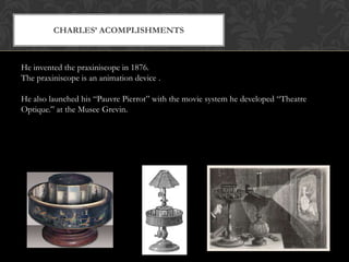 Charles-Emile Reynaud Presentation | PPTX