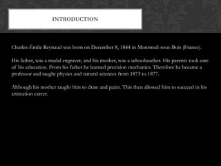 Charles-Emile Reynaud Presentation | PPTX