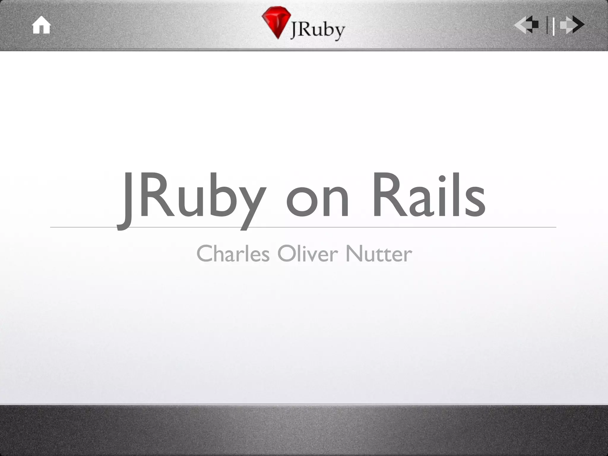 Charles Nutter Presentations | PPT