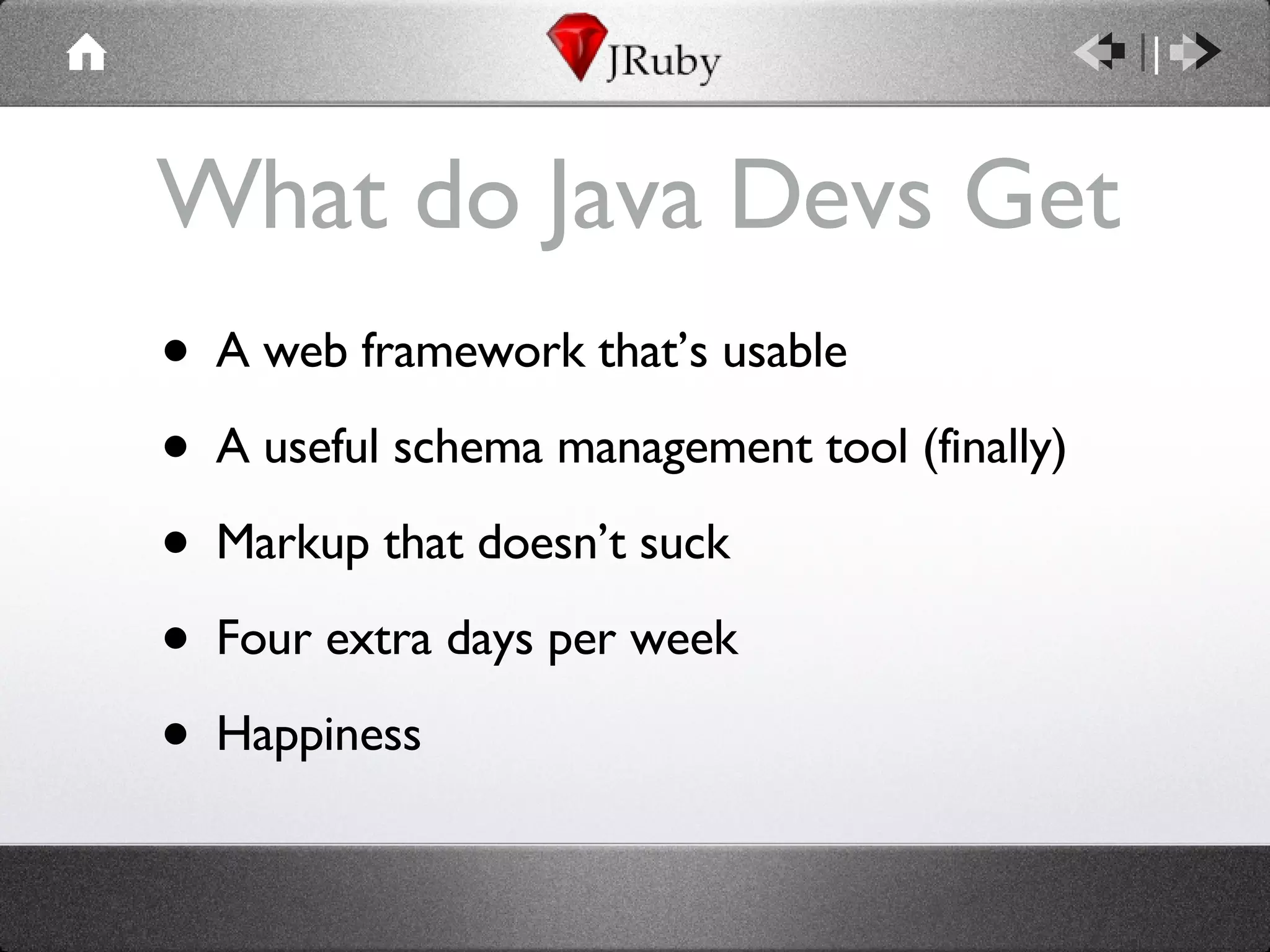 Charles Nutter Presentations | PPT