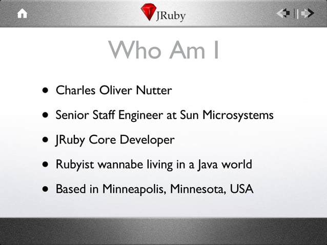 Charles Nutter Presentations | PPT