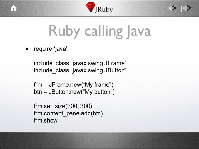 Charles Nutter Presentations | PPT