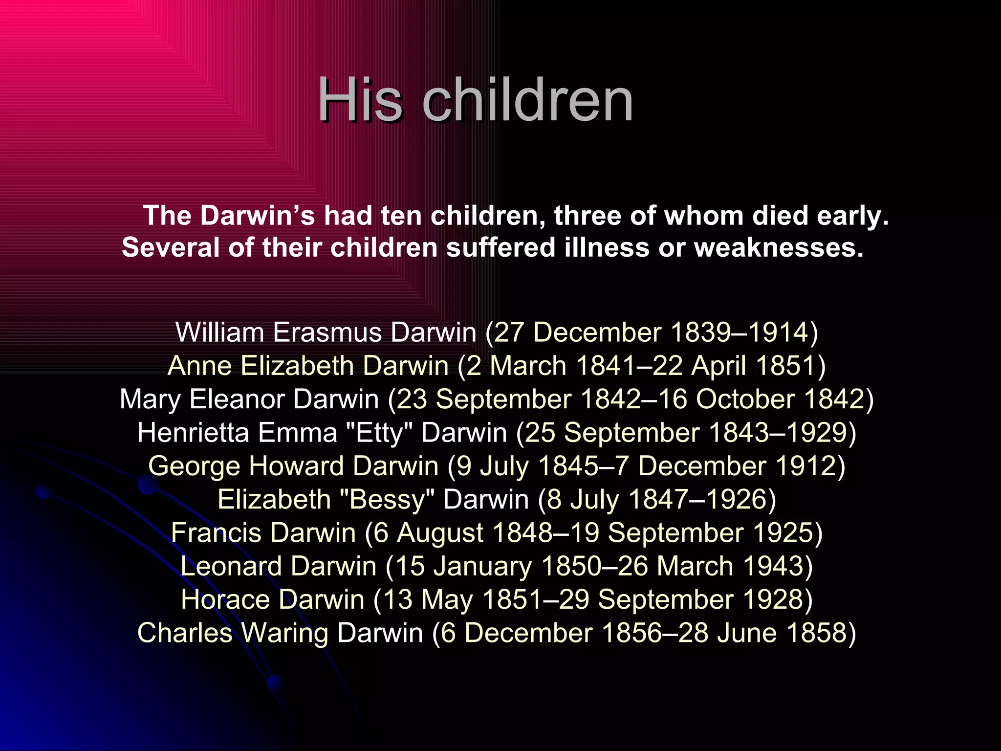 Charles Robert Darwin[2] | PPT | Biological Sciences | Science