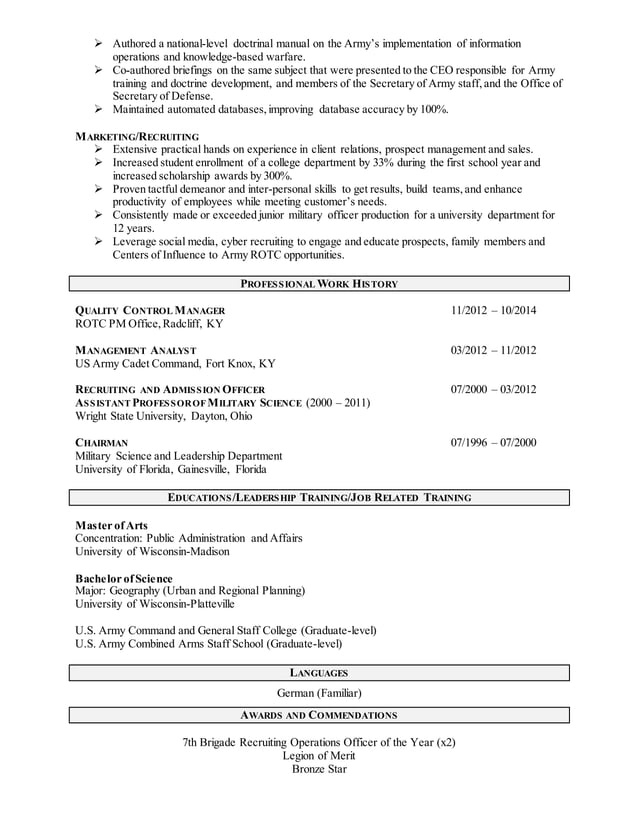 Charles arneson resume 2014 | DOCX | Professional School | Postgraduate Education