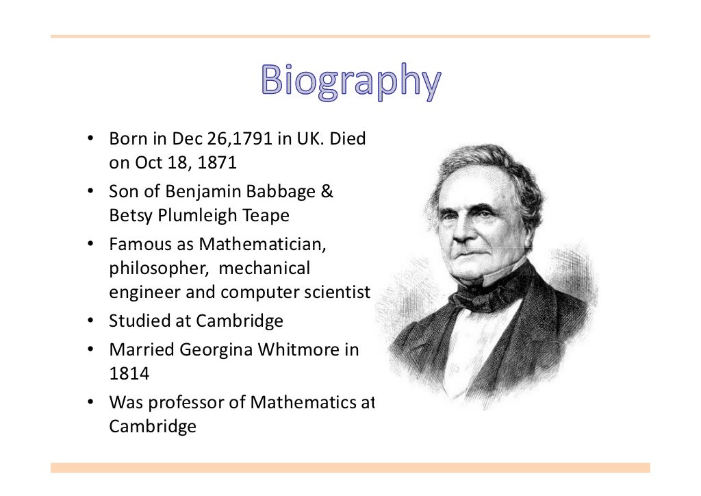 Charles Babbage