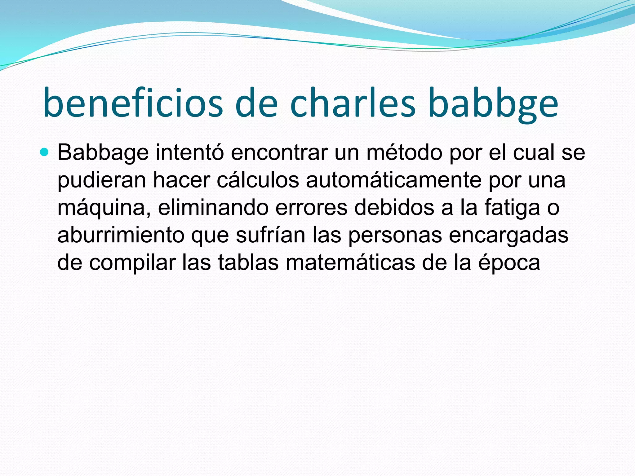 Charles babbage | PPT