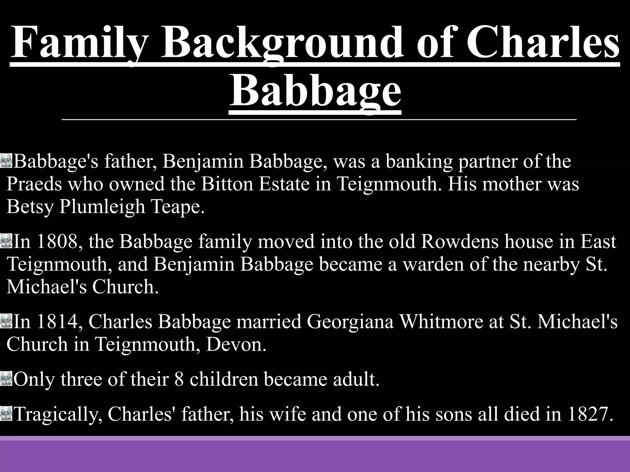 Charles babbage - Father of Computing. | PPTX