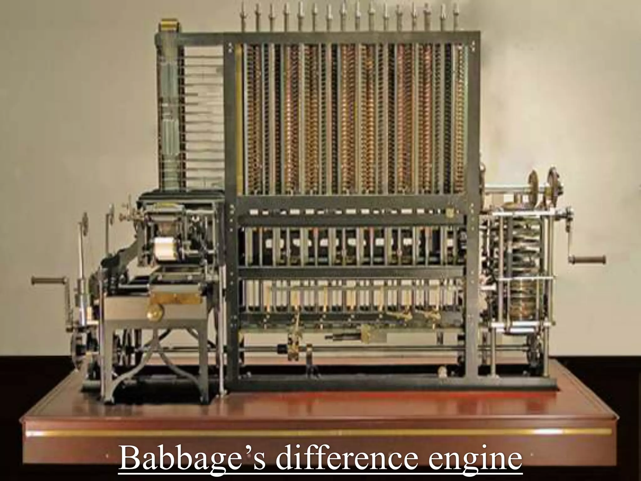 Charles babbage - Father of Computing. | PPTX
