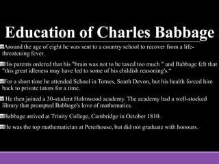 Charles Babbage Brain