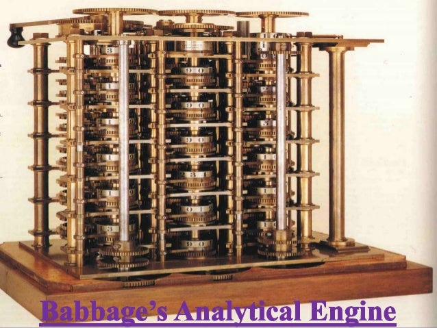 Charles babbage - Father of Computing.