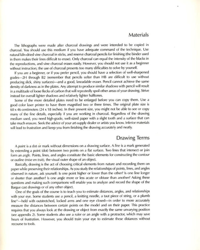 Charles bargue drawing_course | PDF