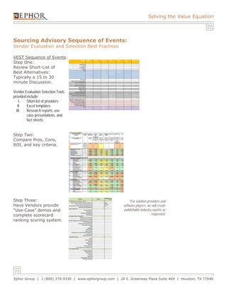 Charles bedard technology outsourcing vendor evaluation selection best practices for bpo hr saas ...