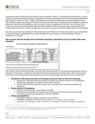 Charles bedard technology outsourcing vendor evaluation selection best practices for bpo hr saas ...