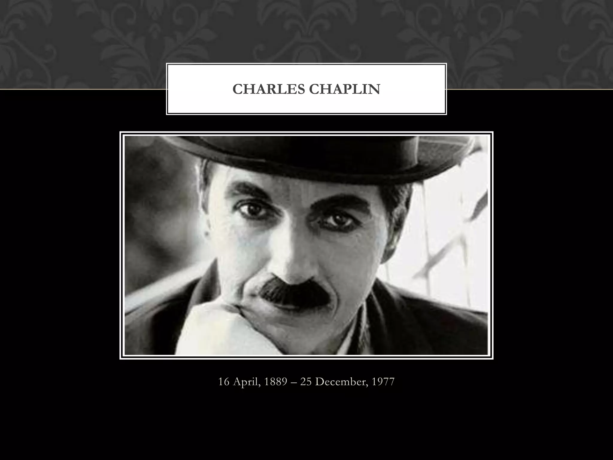 Charles chaplin | PPTX