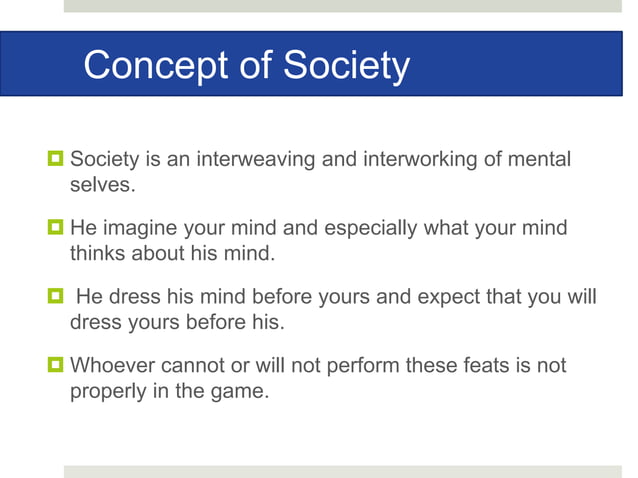 Charles Horton Cooley | PPTX