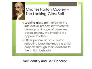 Charles Cooley Looking Glass | PPT