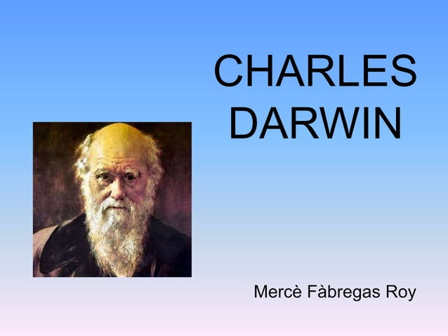 CHARLES ROBERT DARWIN | PPT