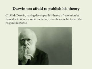 Charles Darwin: Myth vs. History | PPTX