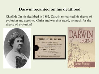 Charles Darwin: Myth vs. History | PPTX