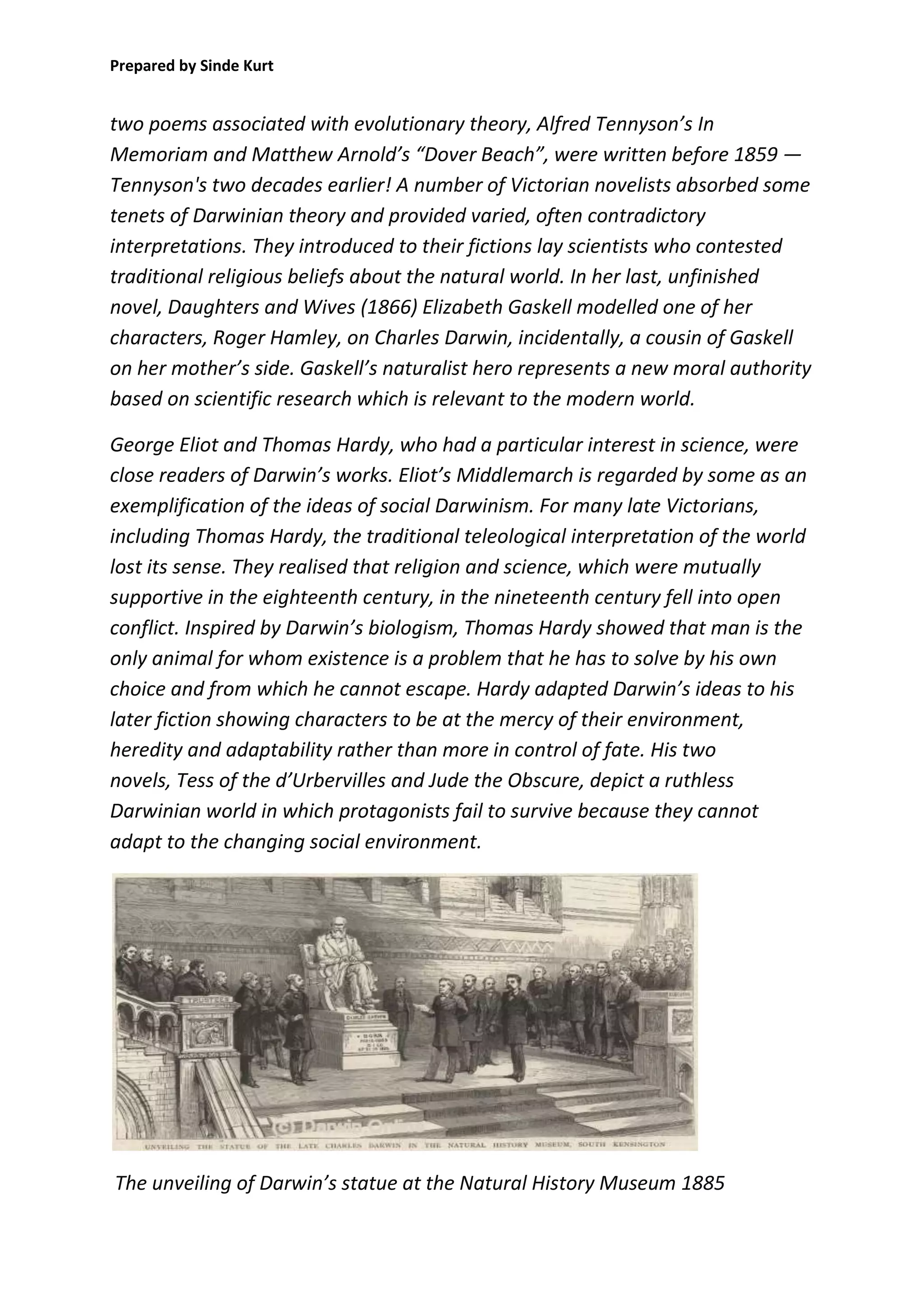 Charles darwin and victorian era | DOCX