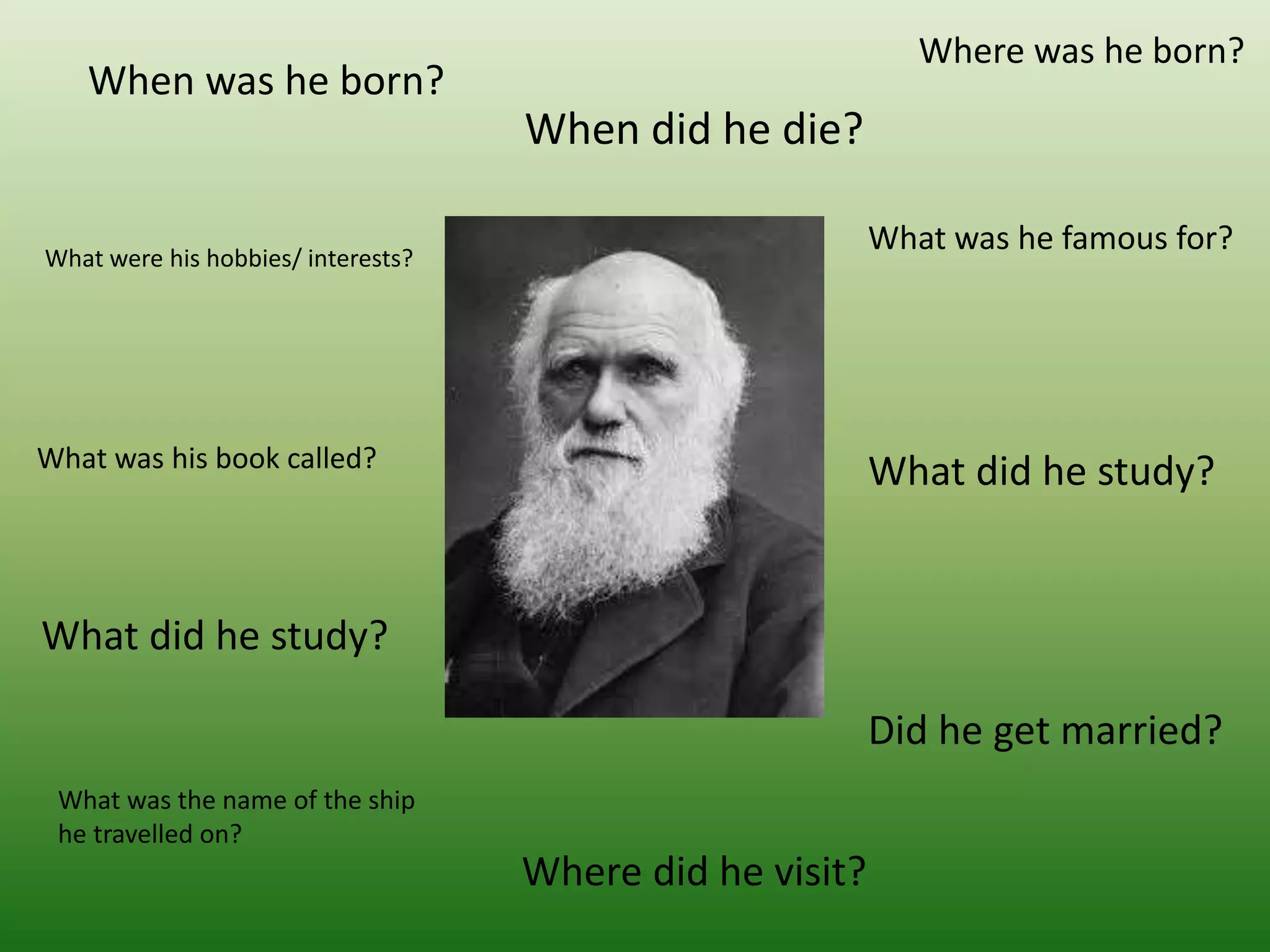 Charles Darwin Lesson | PPT