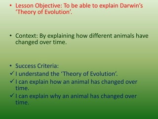 Charles Darwin Lesson | PPT