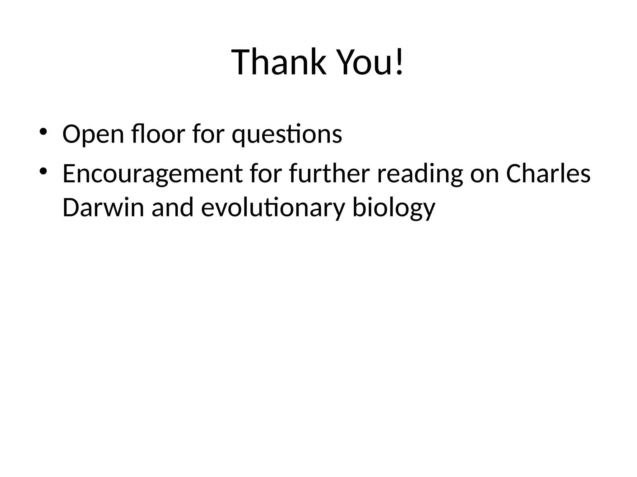 Charles Darwin Presentation Evolution Pptx