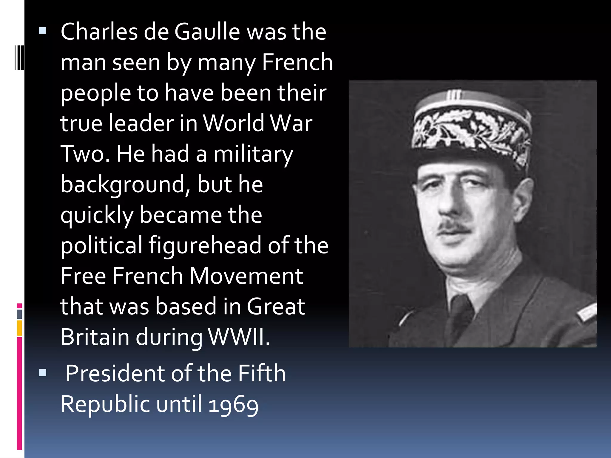 Charles de gaulle | PPTX