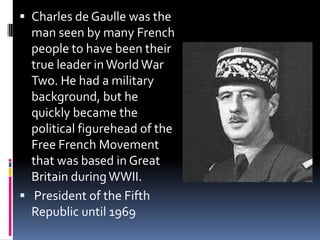 Charles de gaulle | PPTX