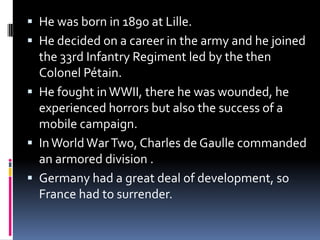 Charles de gaulle | PPTX