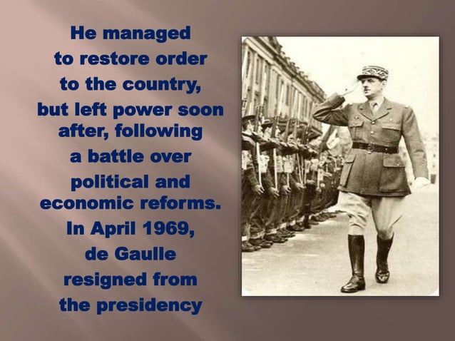 Charles de gaulle | PPT