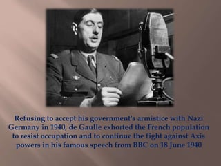 Charles de gaulle | PPT