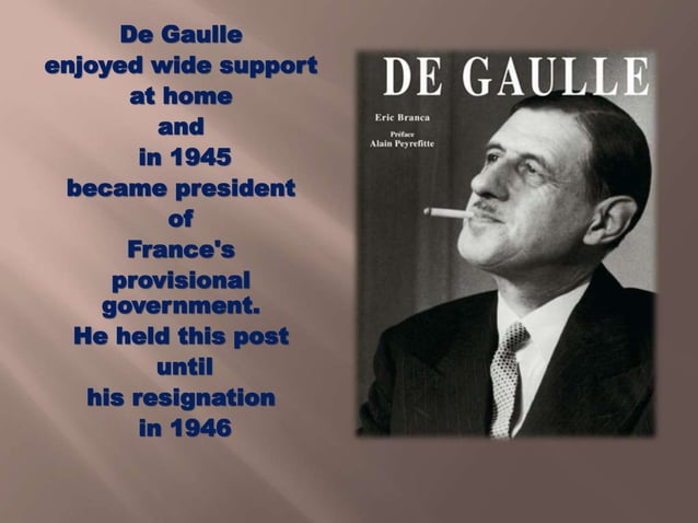 Charles de gaulle | PPT