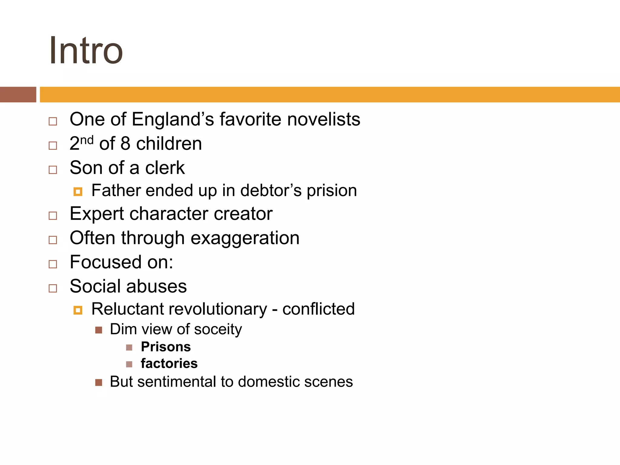 Charles Dickens | PPTX