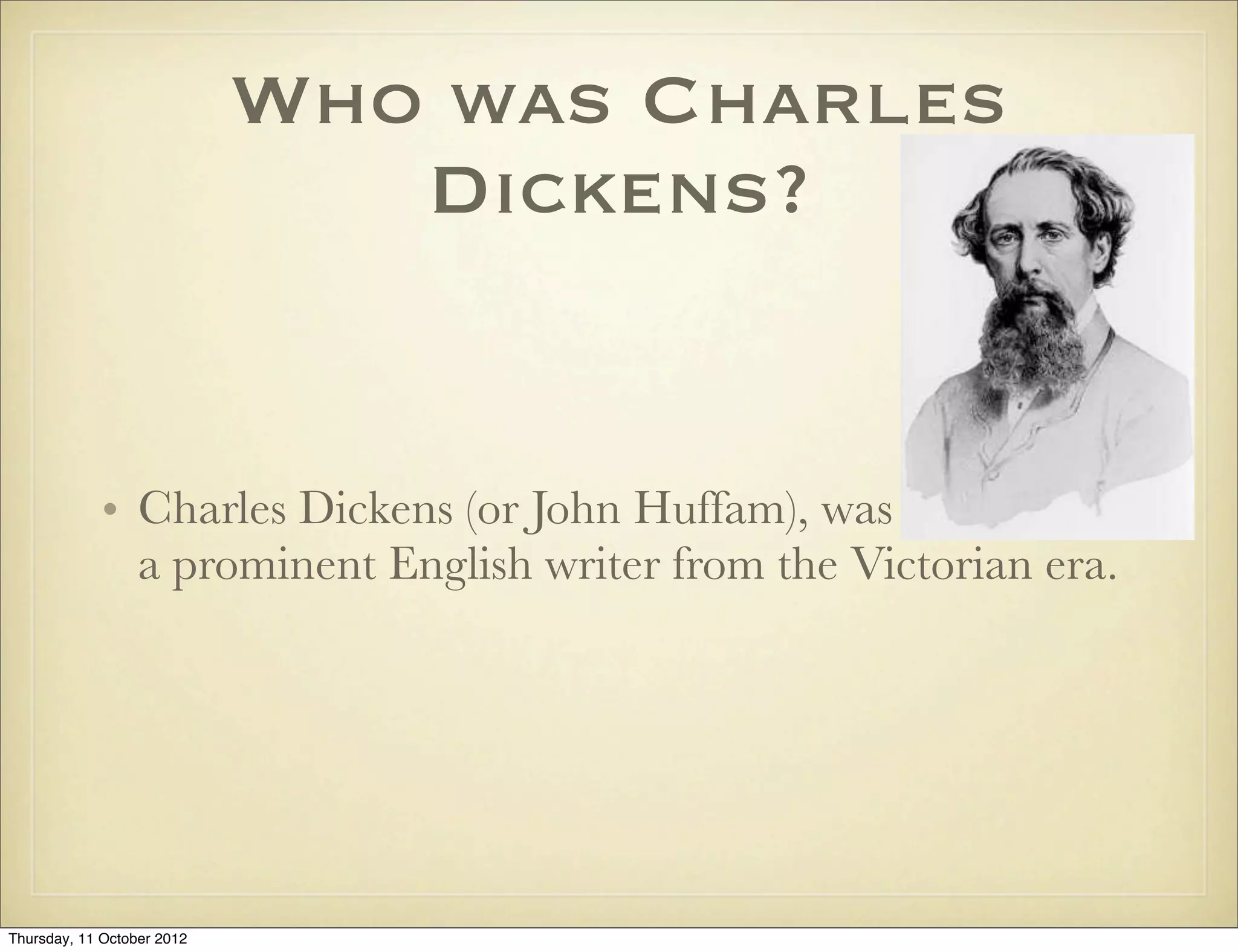 Charles dickens life Overview | PDF