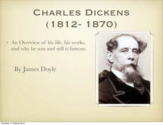 Charles dickens life Overview | PPT