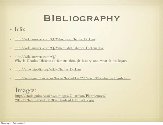 Charles dickens life Overview | PPT