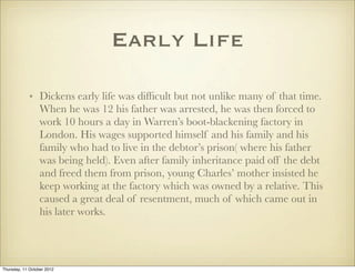 Charles dickens life Overview | PDF